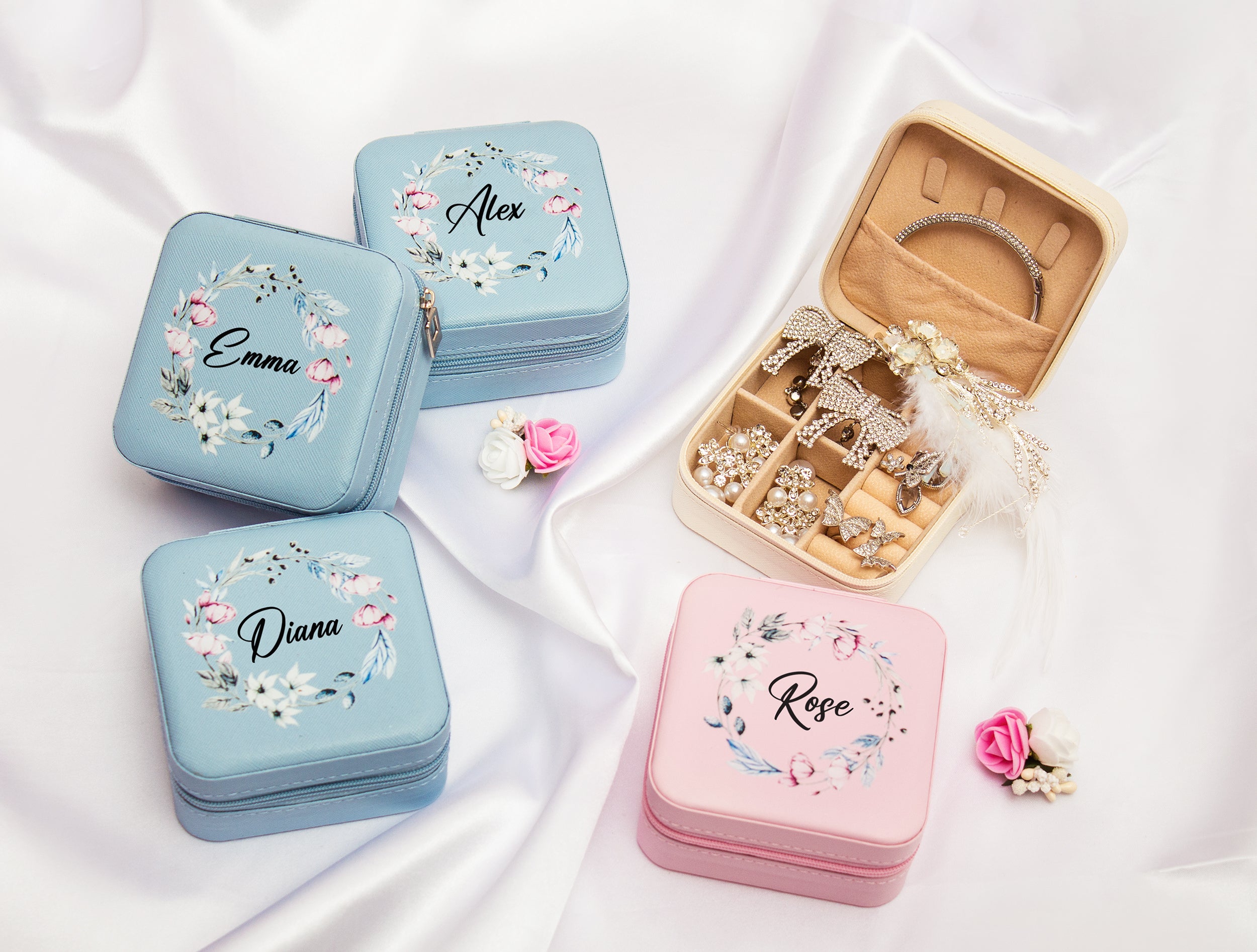 Custom Flowers Jewelry Boxes – Sunny Boutique Miami