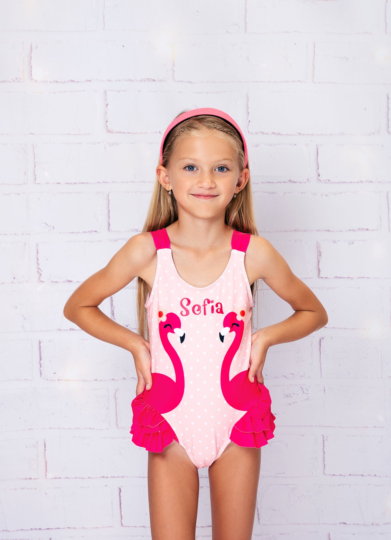 Kids Birthday Princess/Squad Swimsuit, Personalized Kids Swimsuits ...