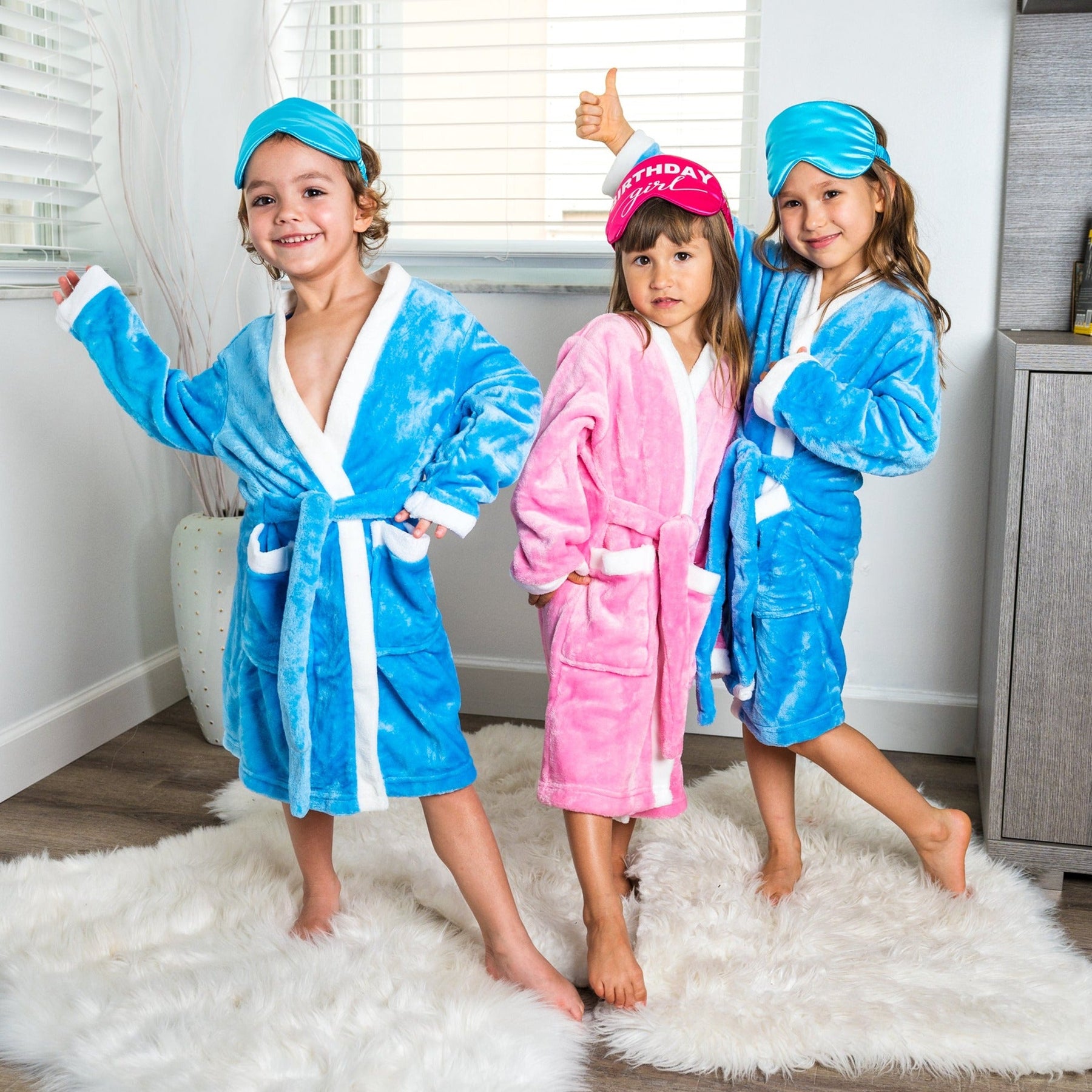 Plush bathrobes for kids, Personalized Soft bathrobes for kids, Custom ...