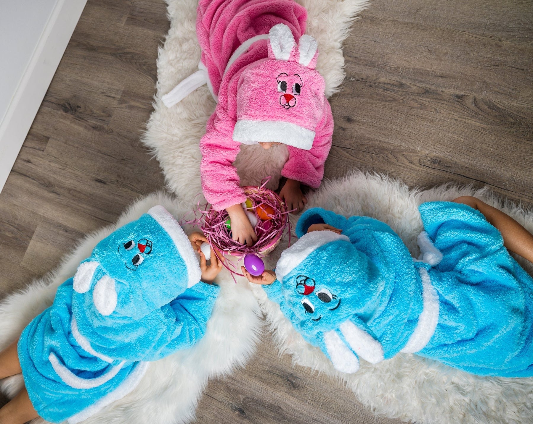Rabbit Hooded Bathrobes for Kids – Sunny Boutique Miami